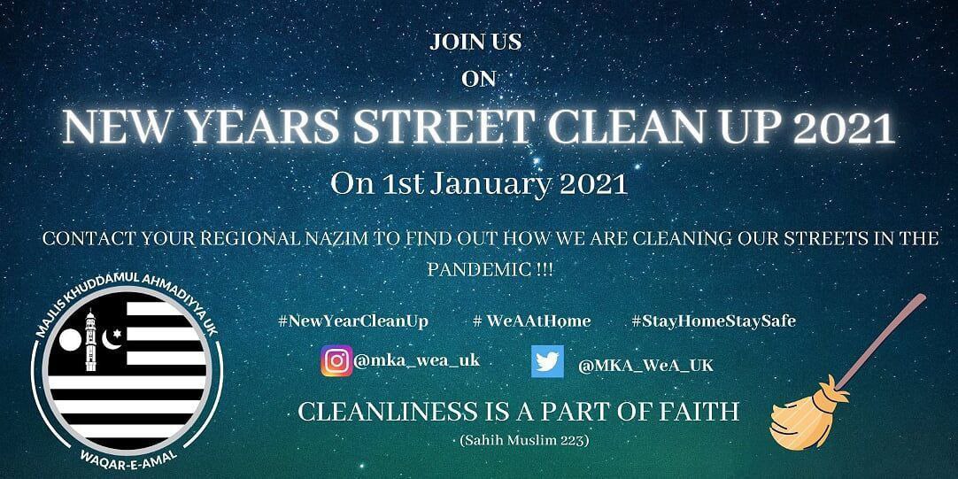 New Years Street Cleanup - MKA UK