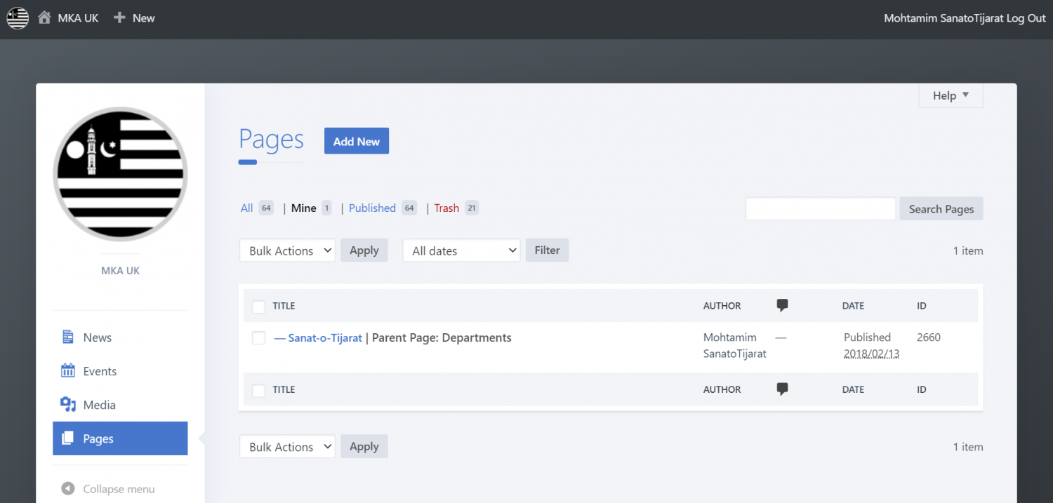 MKA Content Management System - MKA UK