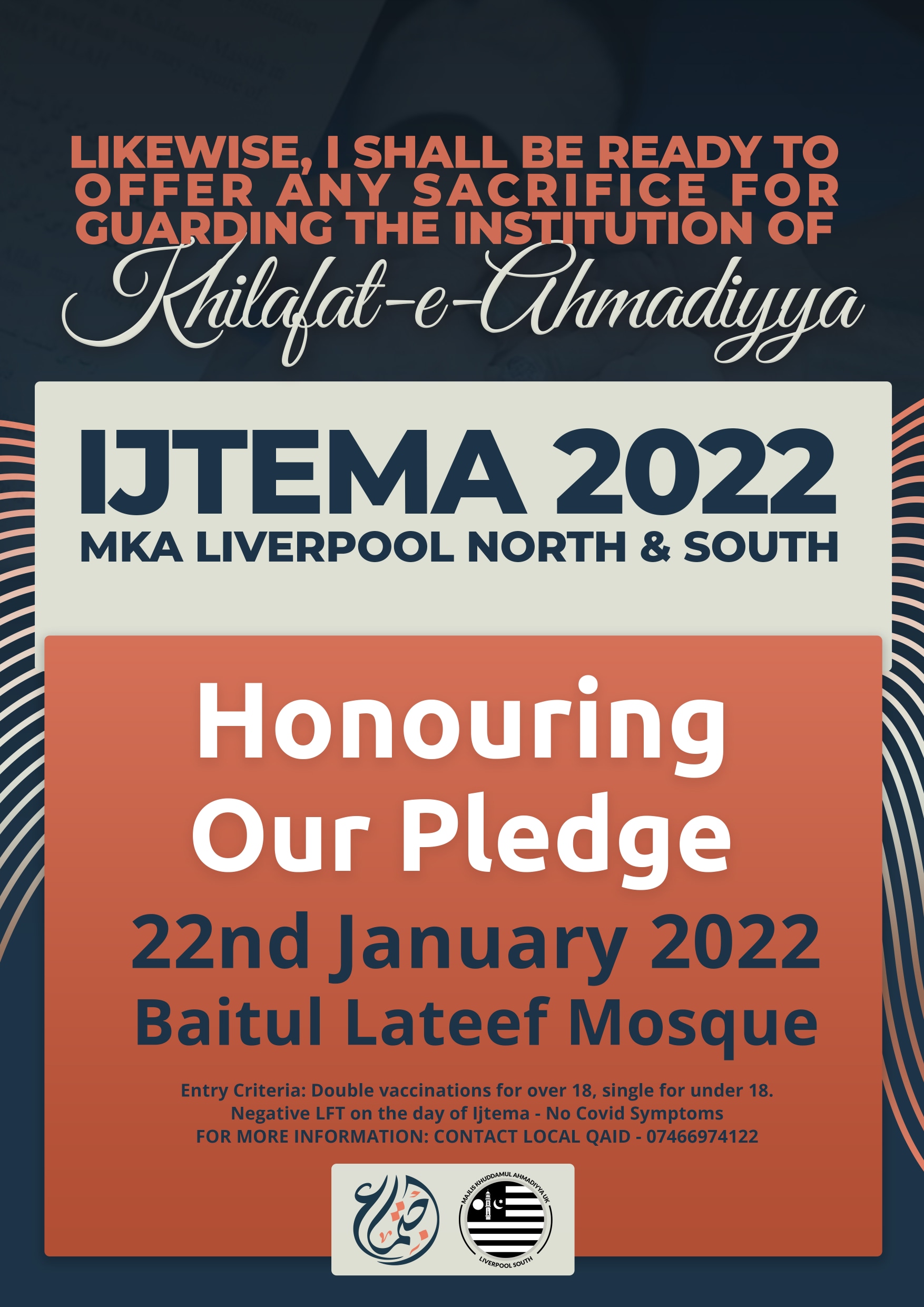 MKA Liverpool North & South Ijtema 2022 - Honouring Our Pledge - MKA UK