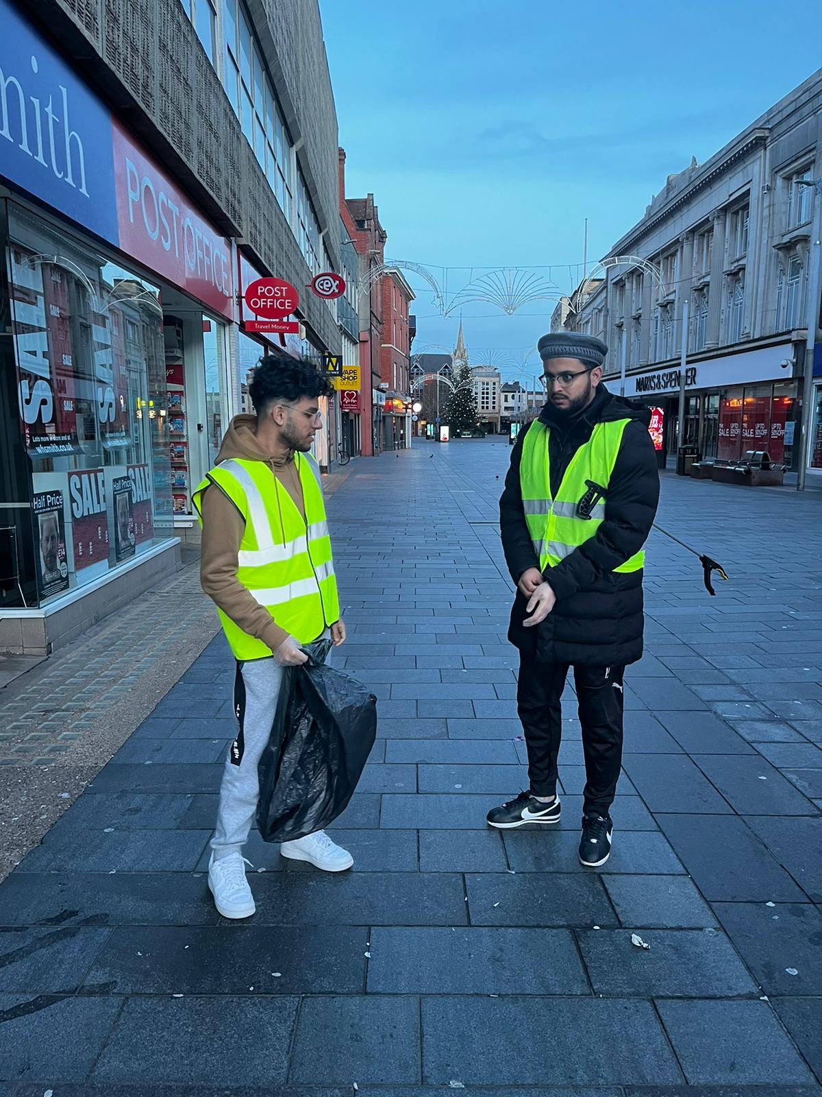 MKA EAST MIDLANDS STARTED THEIR NEW YEAR WITH BLESSINGS & STREET CLEAN ...